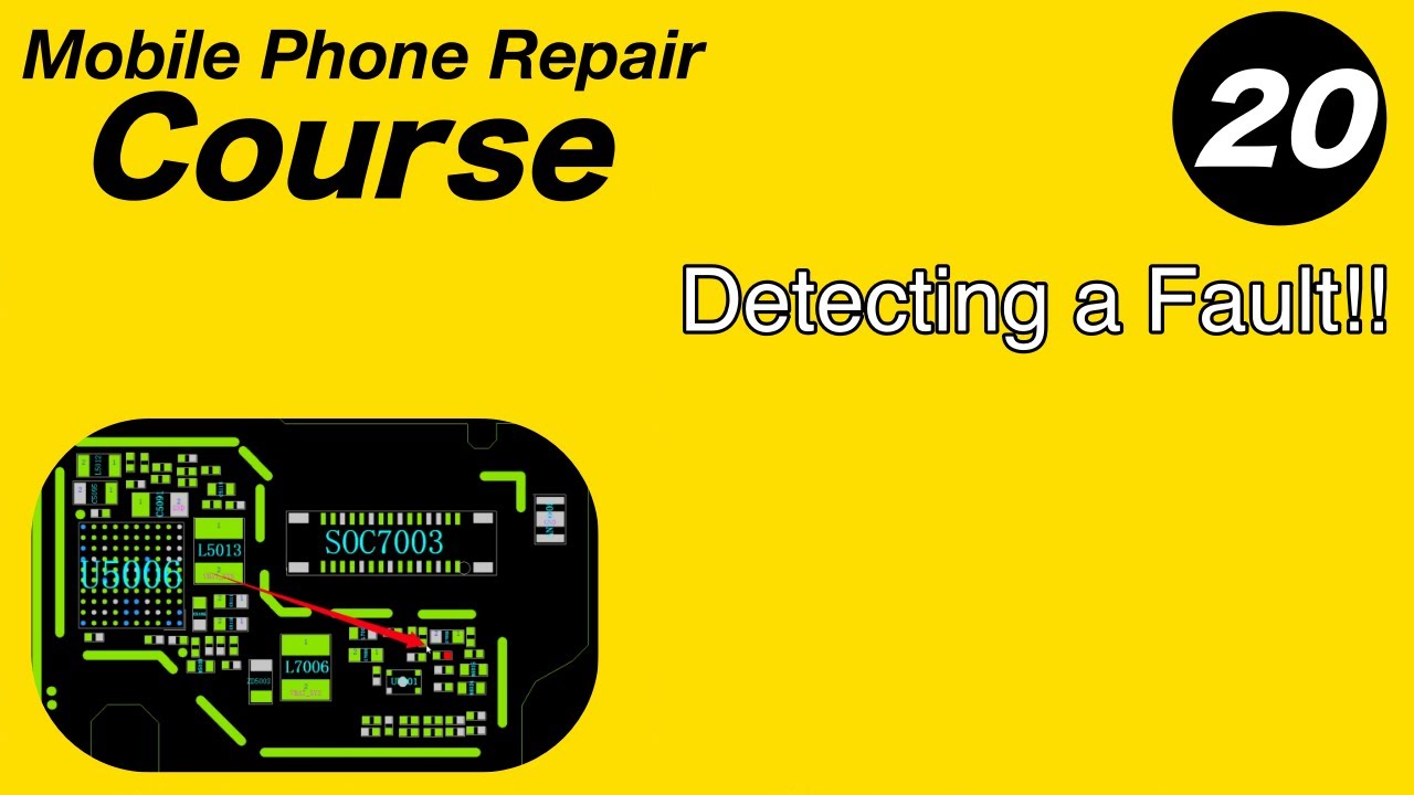 Detecting a Fault in a Phone Motherboard: Very Easy! - YouTube