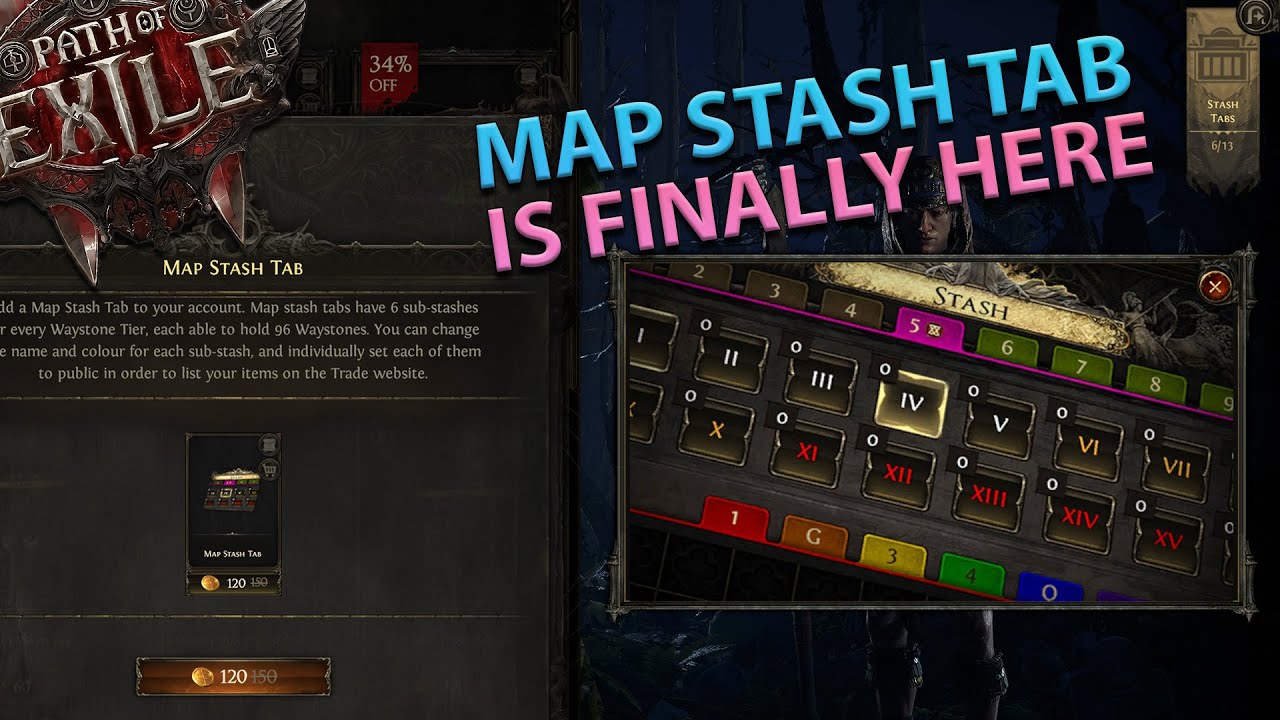 Waystone/Map Stash Tab is Finally Available in PoE2! - YouTube