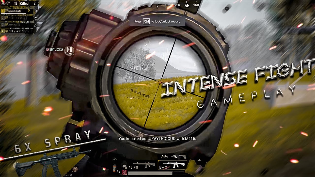 PUBG MOBILE | Intense Fight Gameplay | F16-ALI - YouTube