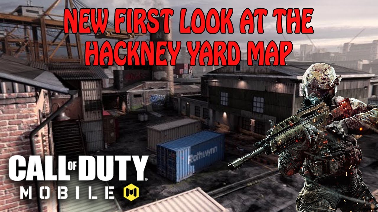 *NEW* FIRST LOOK AT THE HACKNEY YARD MAP IN CALL OF DUTY MOBILE BATTLE ROYALE!ALIJANEMB - YouTube