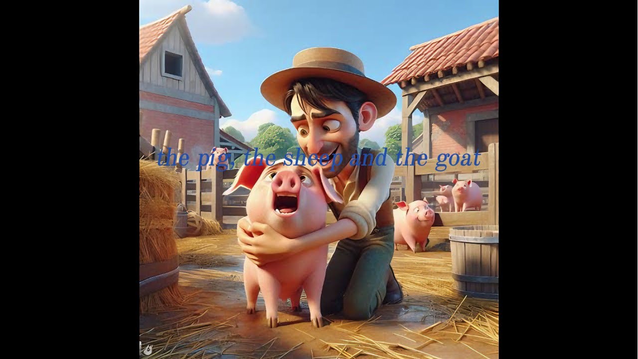 Aesop's Fables: the pig, the cow and the sheep - YouTube
