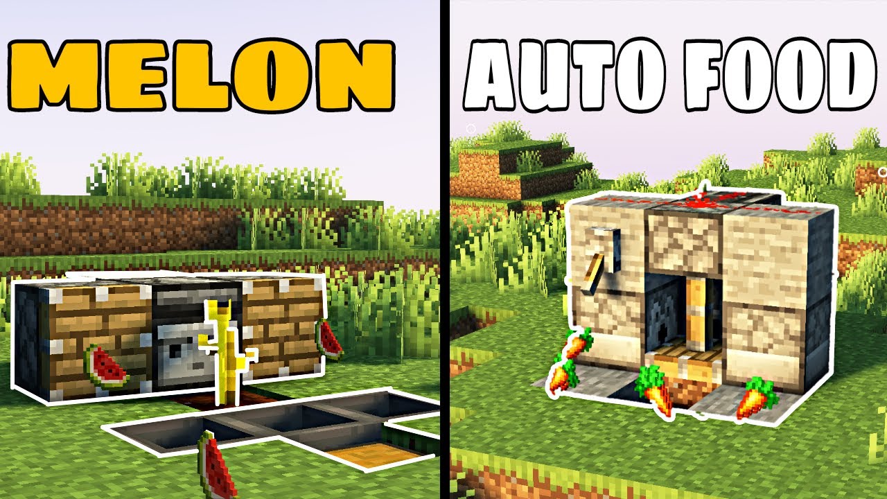 3 Easy Starter Farms For 1.20 Survival Minecraft! - YouTube