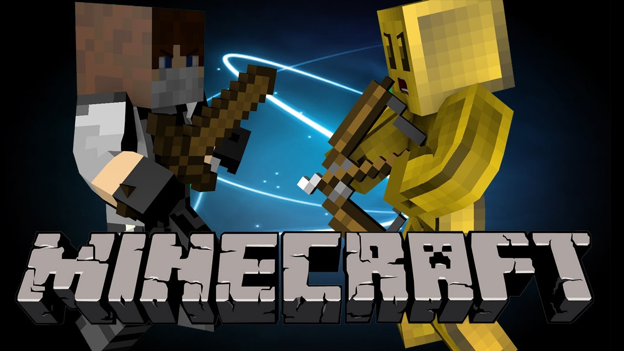 Minecraft MiniGame: One In The Chamber W/ Nick - 'Rage!' - YouTube