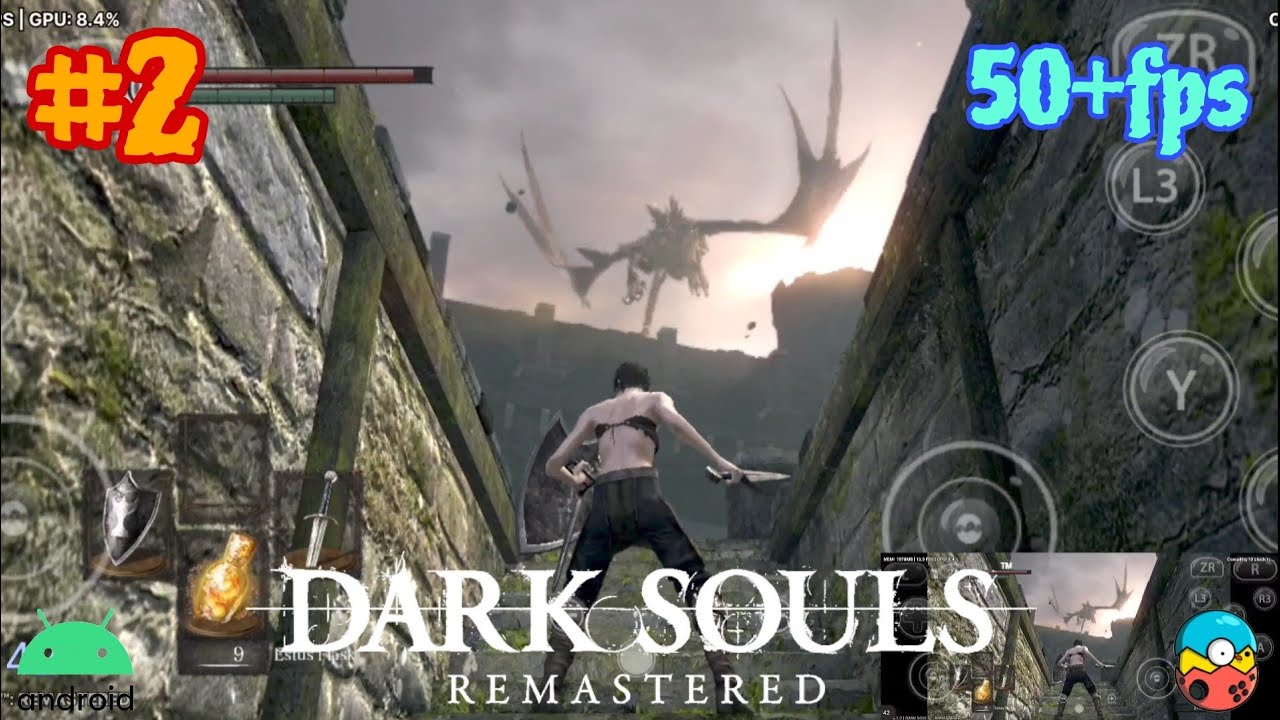 DARK SOULS Remastered Android Gameplay - Fight 2nd Boss | Egg ns ...