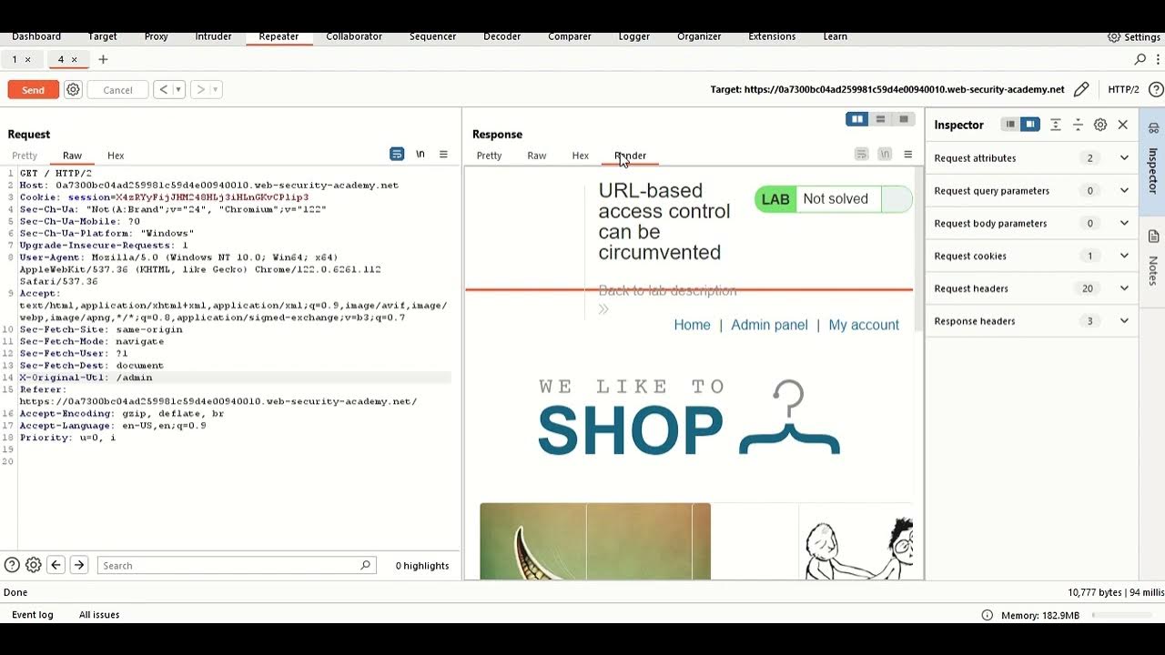 URL based access control can be circumvented - YouTube