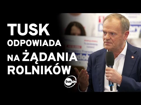 PROTEST ROLNIKÓW PRZYBIERA NOWĄ FORMĘ. PREMIER CHCE ROZMAWIAĆ O KONKRETACH [FAKTY TVN]