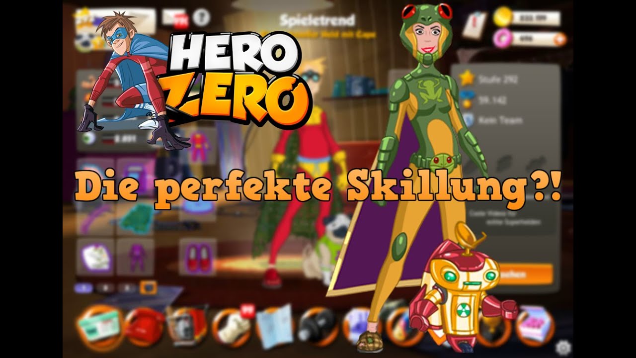 Hero Zero [S02E8] - Die Perfekte Skillung und Level 100 ! (S11) - YouTube