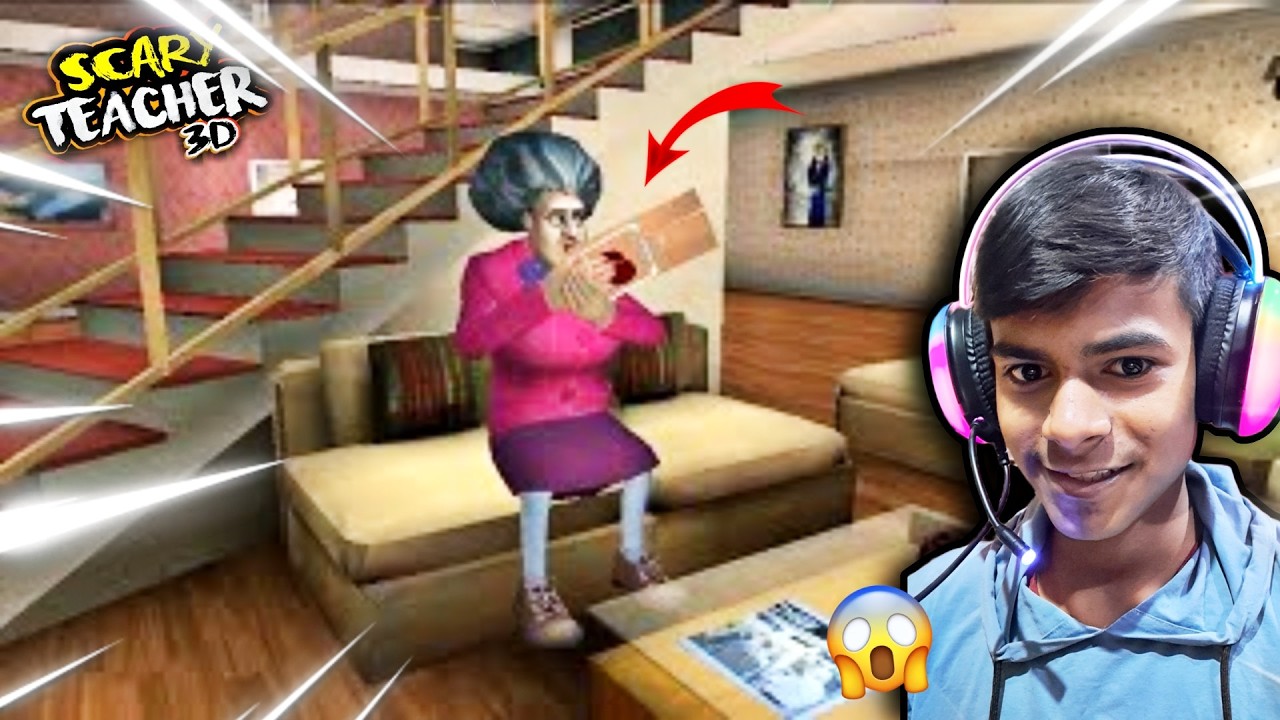 I play Scary 😨 teacher 3d horror game ? - YouTube