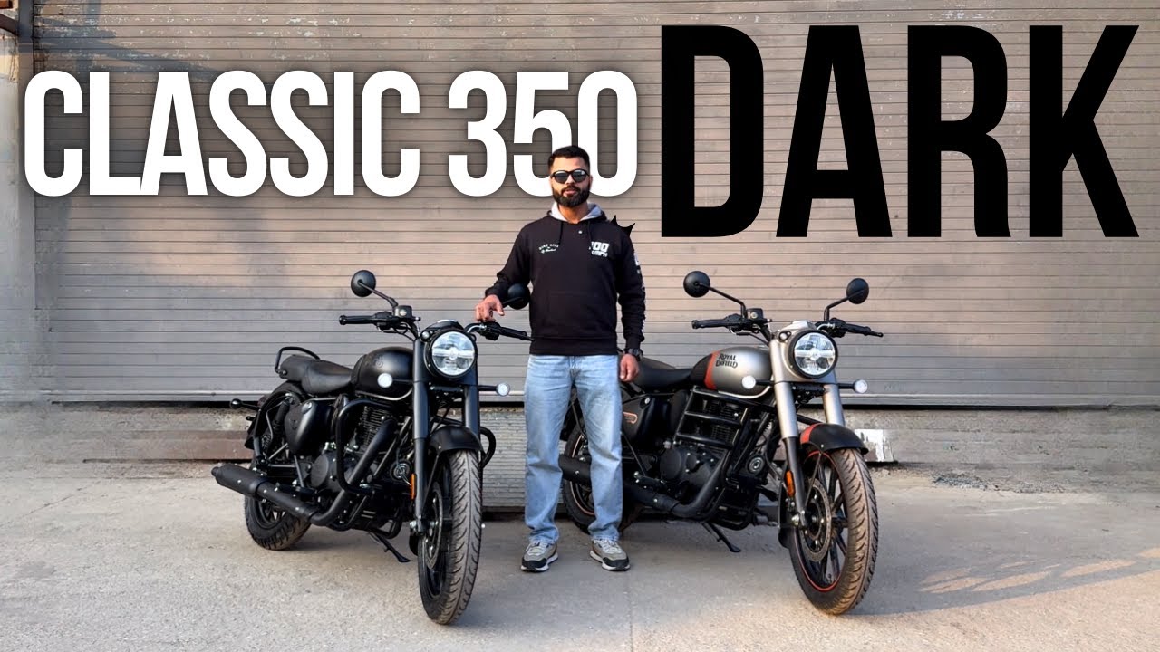 The Classic 350 Dark | Best Variant of Classic 350! | All Details ...
