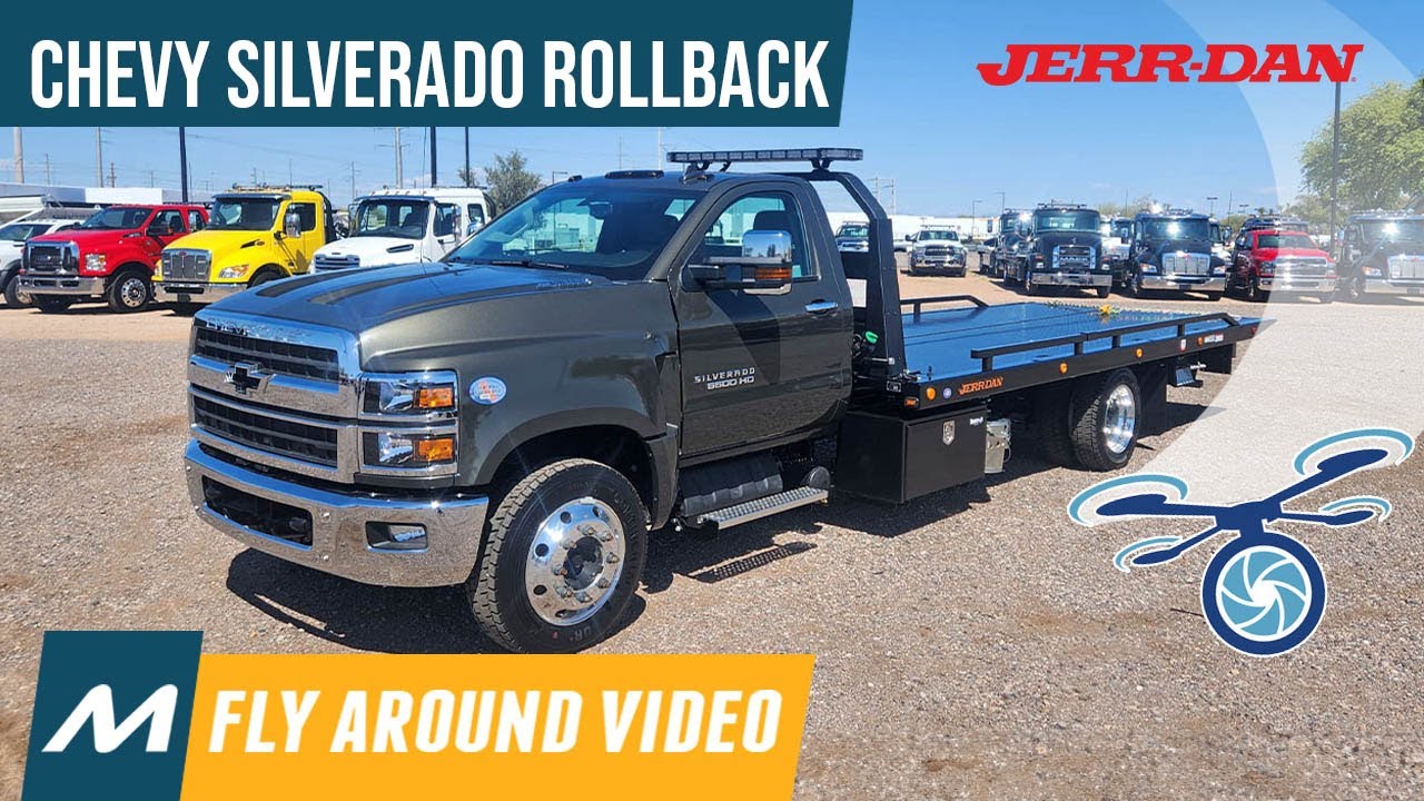 Chevy Silverado 6500 HD Jerr-Dan Rollback Tow Truck - YouTube