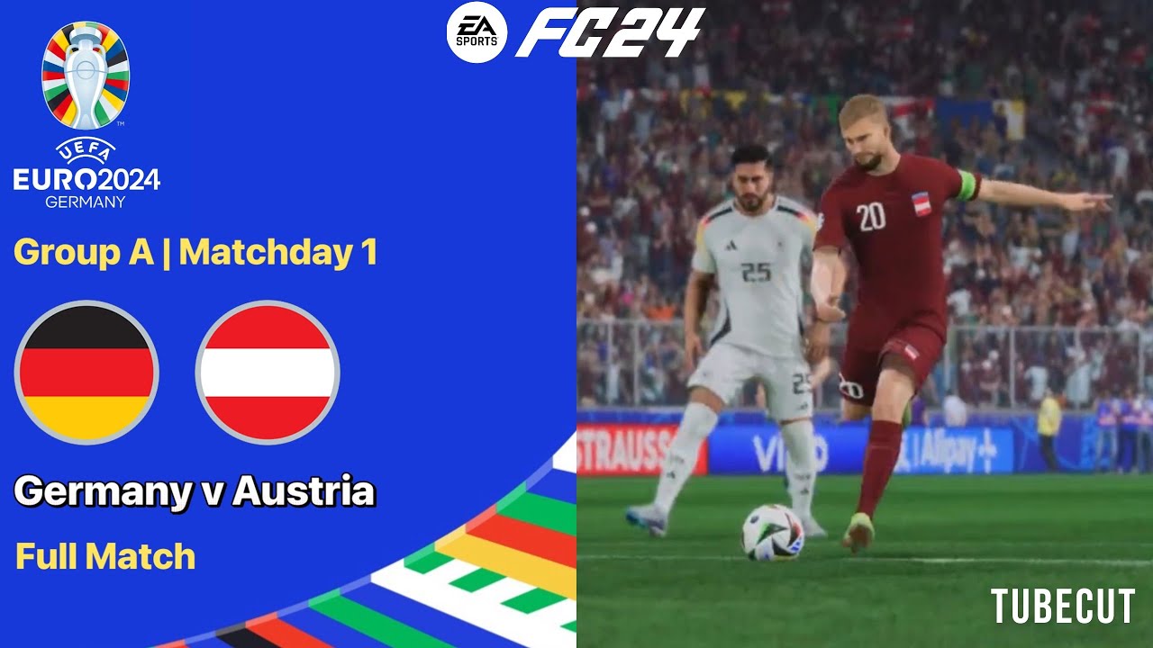 EA FC 24 | UEFA EURO 2024 Germany | Group Stage | Matchday 1 | Germany ...