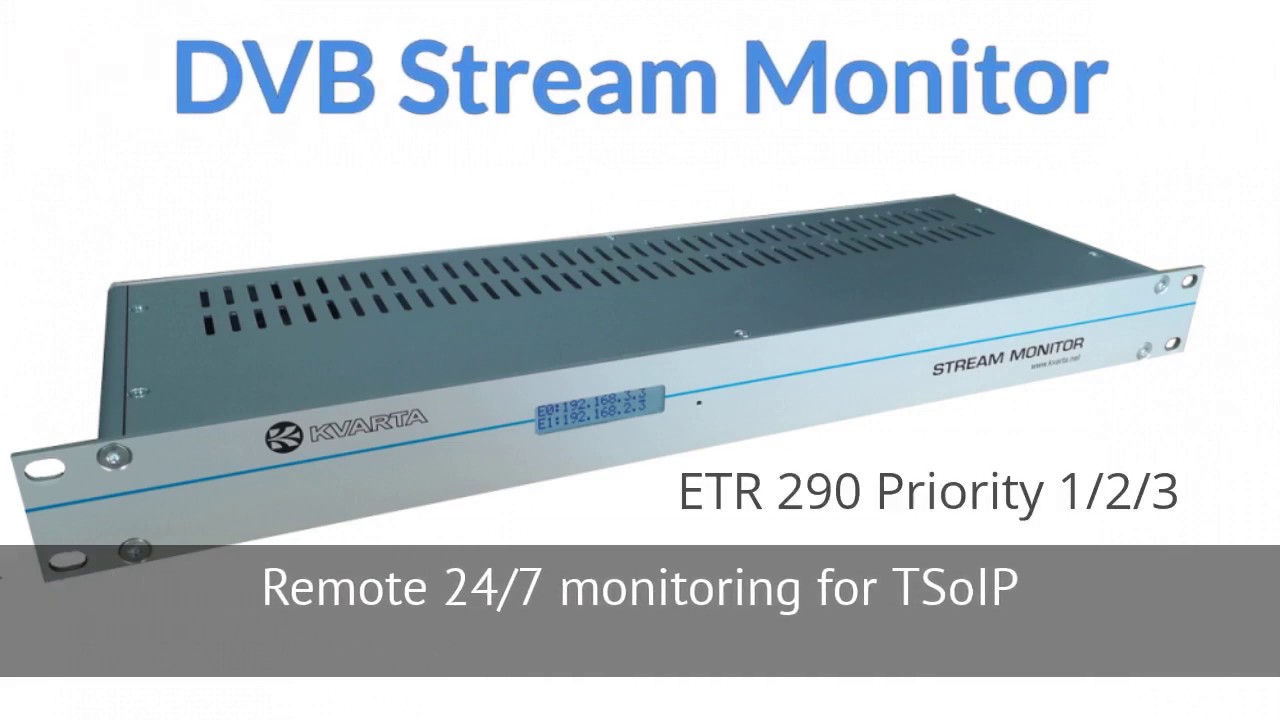 DVB Stream Monitor - YouTube