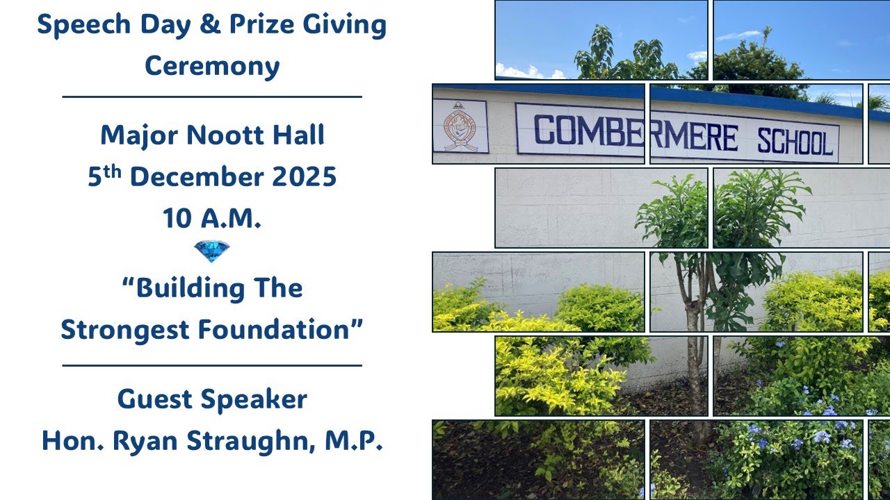 Combermere School Speech Day & Prize Giving Ceremony 2025 - YouTube