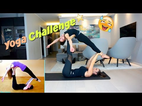 Yoga Challenge with my 11 year old Nice | Surprise Sunday