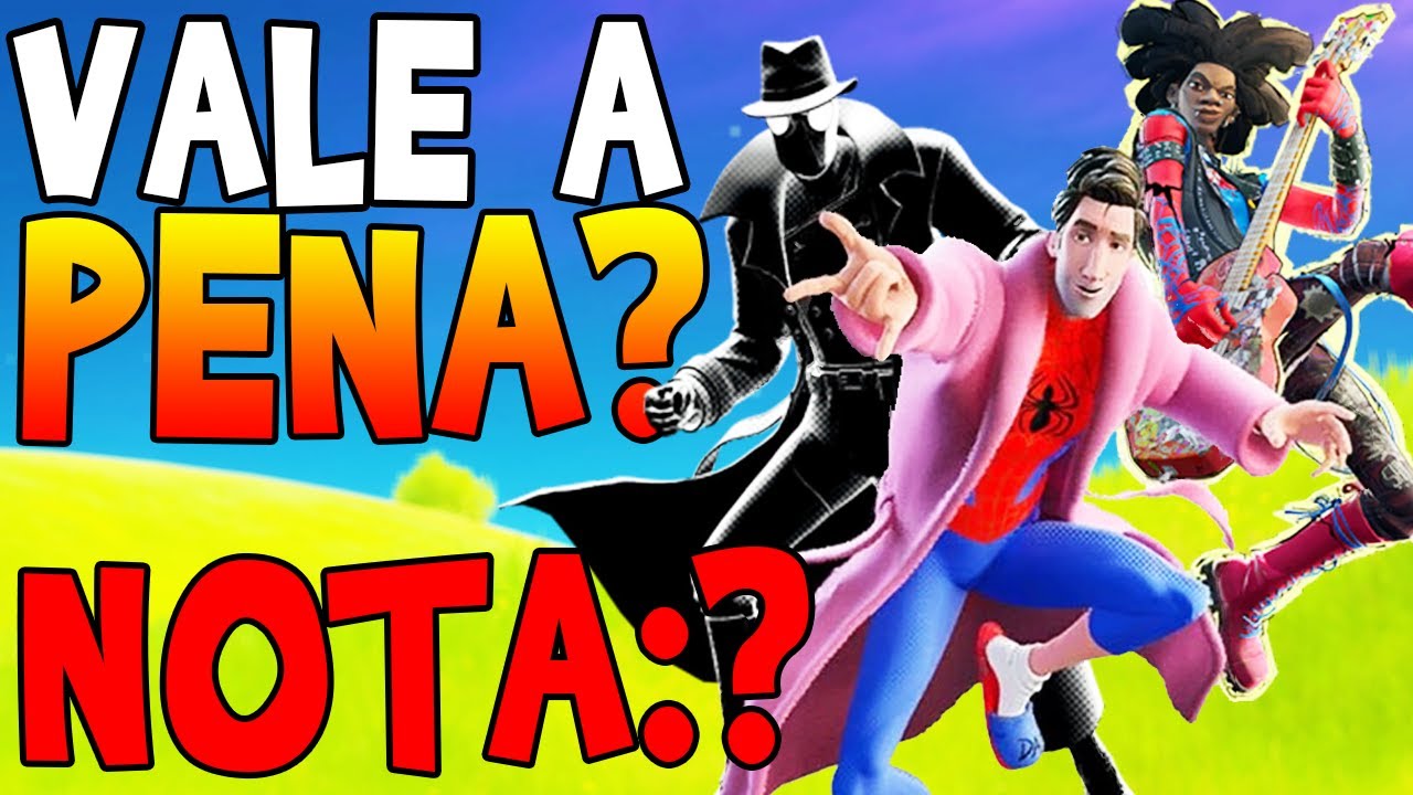 PUNK ARANHA, SPIDER MAN NOIR E PETER B. PARKER VALEM A PENA? - FORTNITE ...