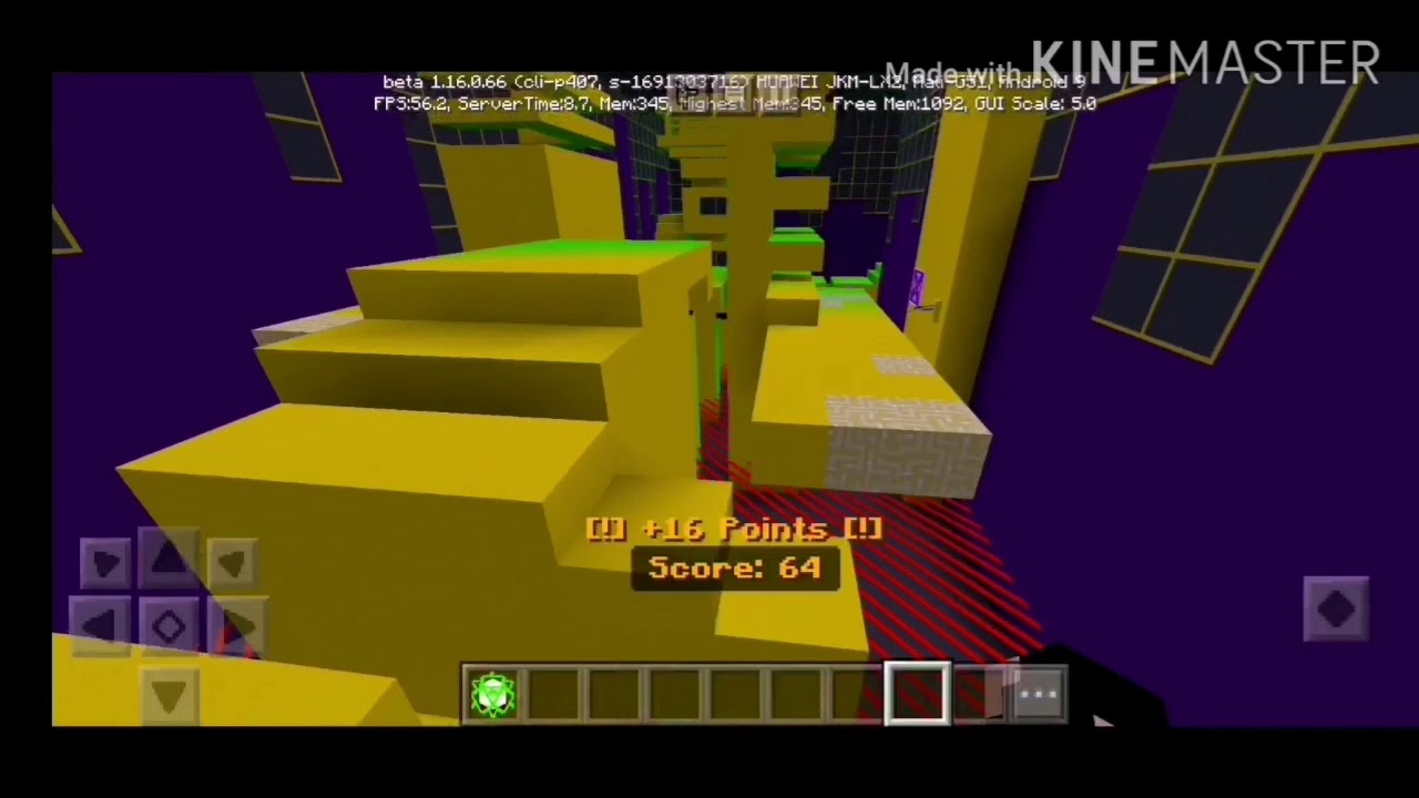 Minecraft Grid runner - YouTube