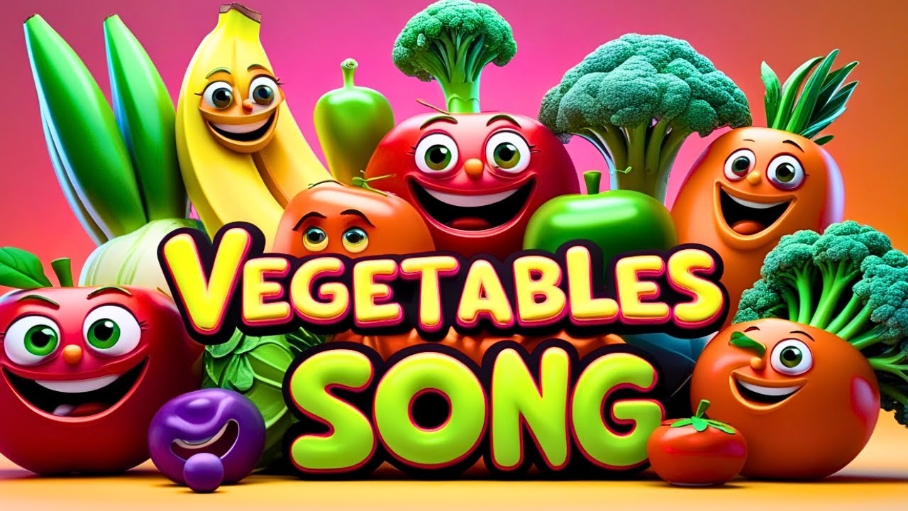 BEST Vegetables English Song for Kids | Kids Learning Video - YouTube