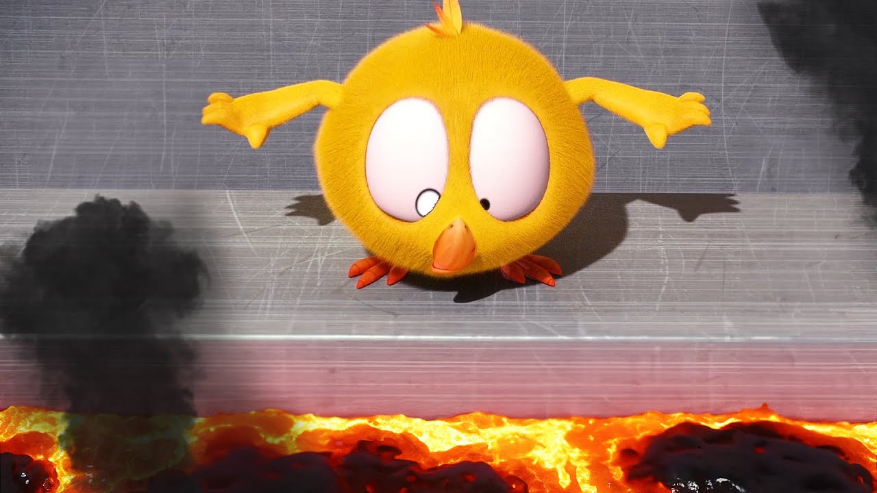 El volcán | ¿Dónde está Chicky? | Pollito pio | Colección dibujos ...