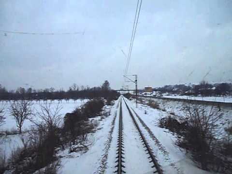 VOZNJA VOZ- VRANJE RISTOVAC 04 02 2012 - YouTube