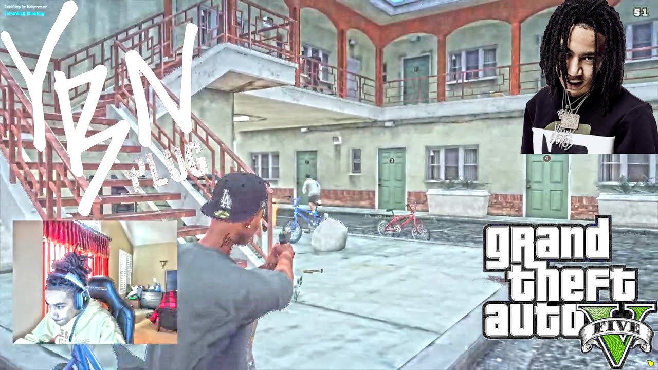 Ybn Nahmir Catches A Body. Makes His Return To YBN LS. Gta V RP Ybn LS ...