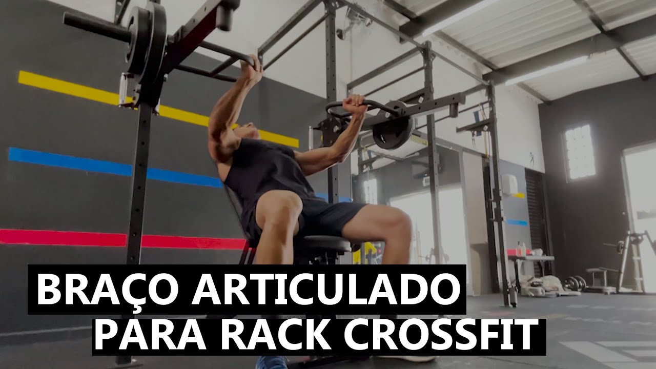 Jammer Arms - Braço Articulado para Rack Crossfit - YouTube