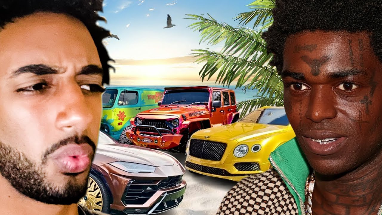 Kodak Black has the CRAZIEST Rapper Car Collection - YouTube