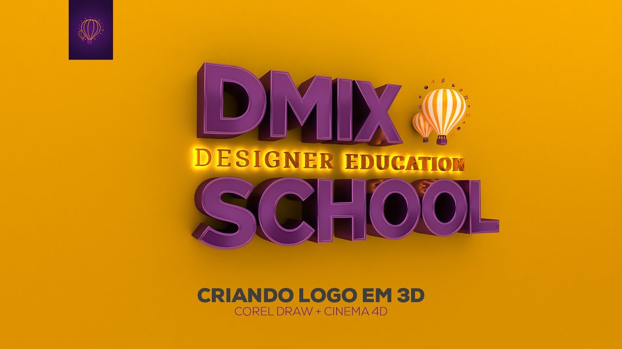 Transformando logo em 3D - DMIX SCHOOL - YouTube