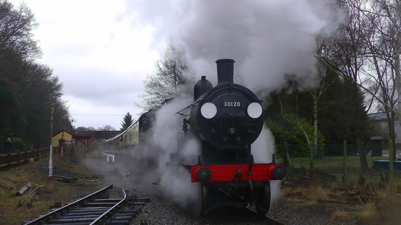 Battlefield Line Railway - Steam Gala - March 16th 2013 - YouTube