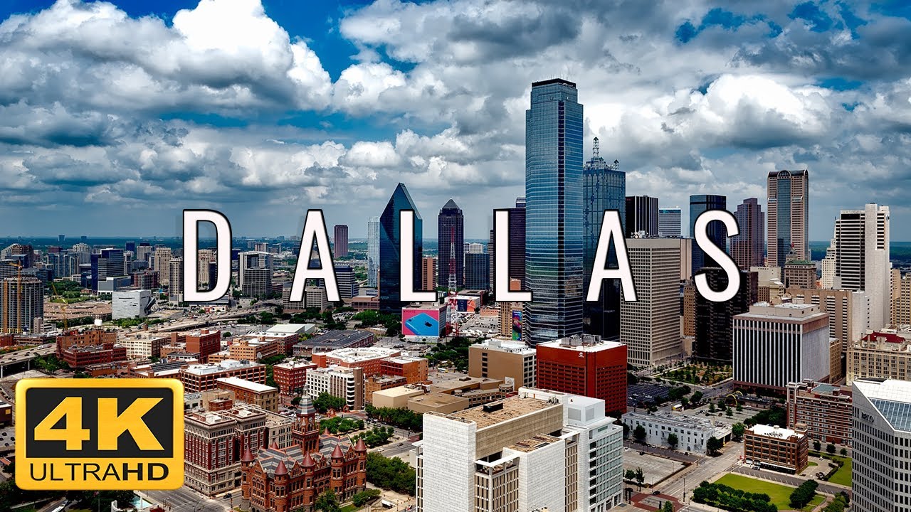 Dallas, Texas , USA 🇺🇸 | 4K Drone Footage - YouTube