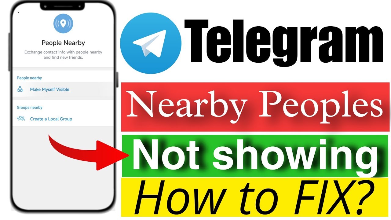 Telegram nearby feature not working | how to fix telegram people nearby ...