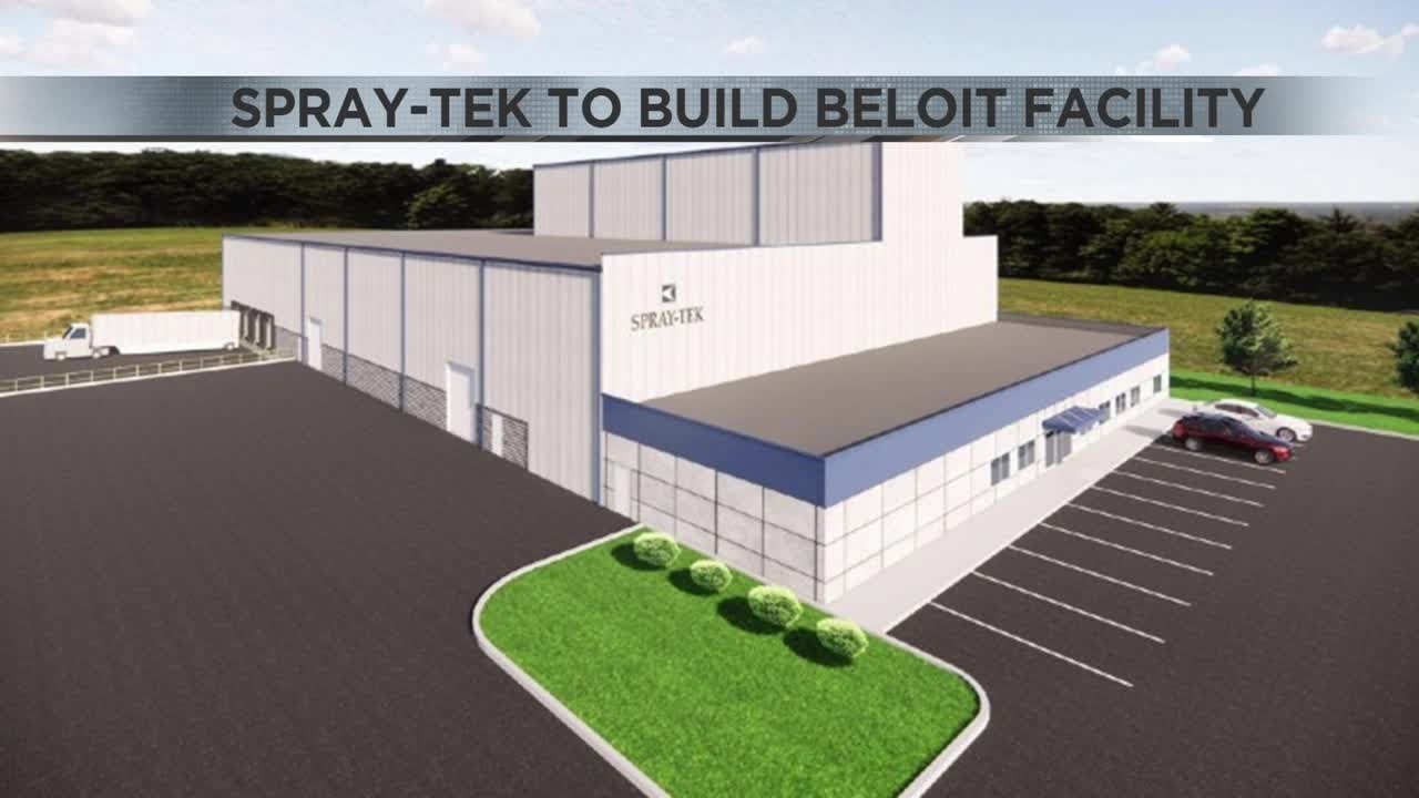 Spray-Tek Inc. to build Beloit facility, hire 50 employees - YouTube