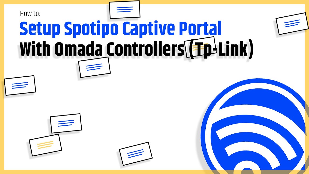 How to Configure TP-Link Omada Controller with Spotipo WiFi Captive ...