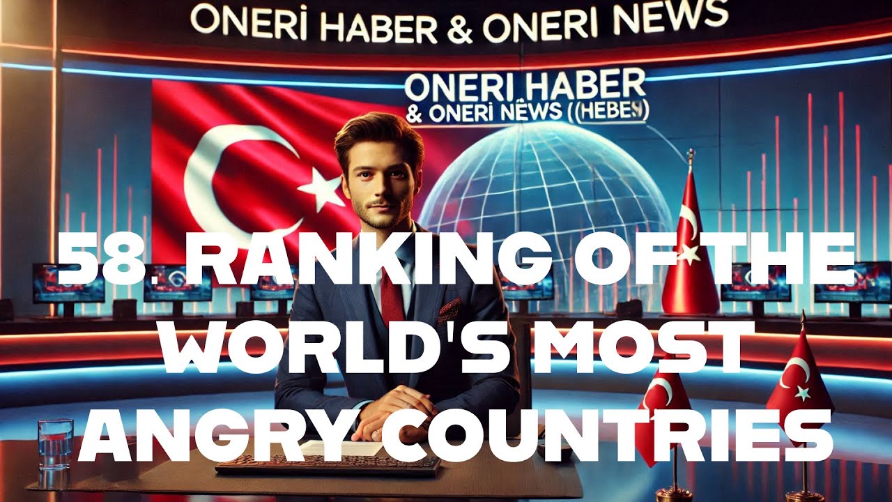 58. RANKING OF THE WORLD'S MOST ANGRY COUNTRIES - YouTube