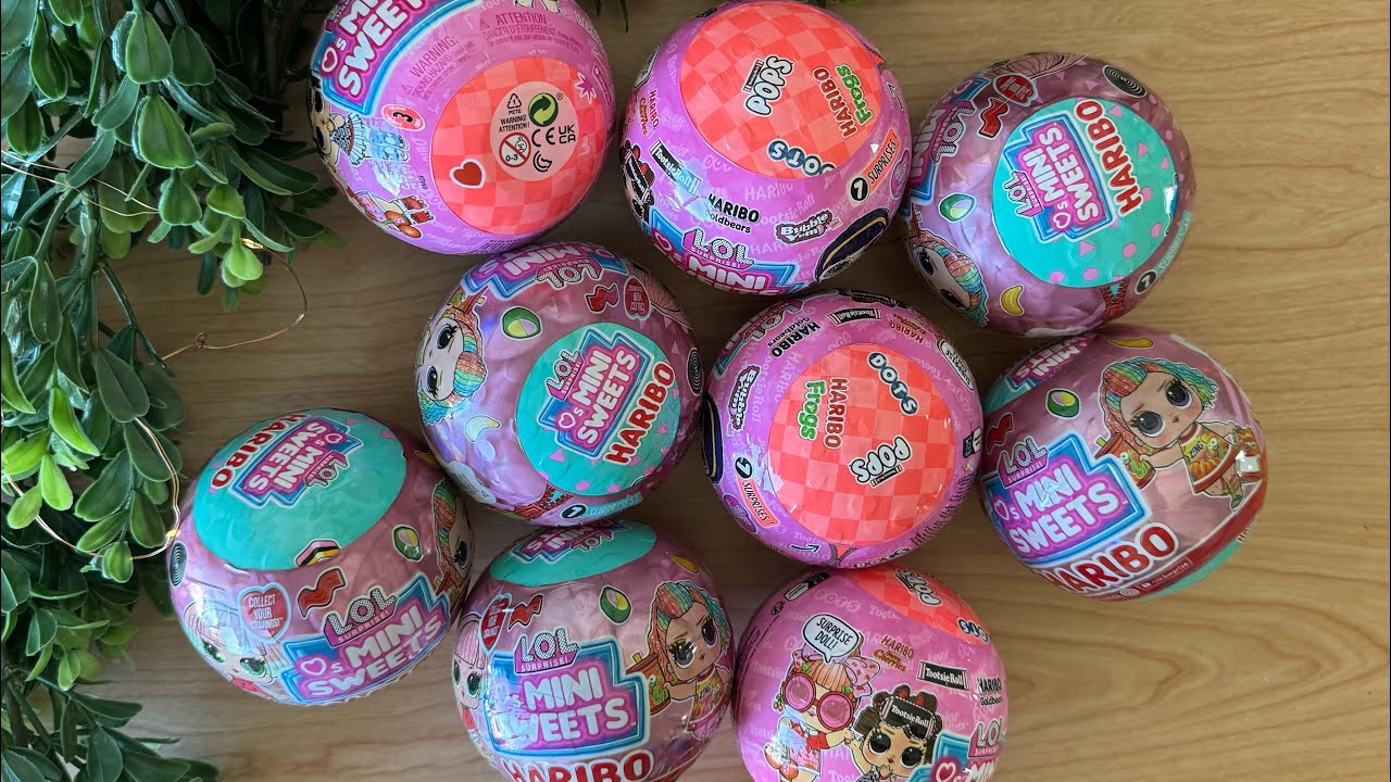 Unboxing a Bunch of LOL Surprise Mini Sweets & Haribo Doll Blind ...