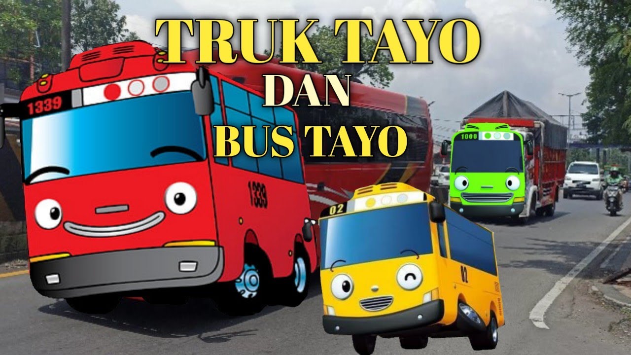 TRUK OLENG BUS TAYO YANG LUCU LUCU - YouTube