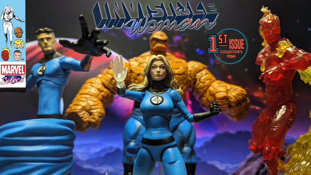 Marvel Select Invisible Woman Unboxing & Review of the Fantastic 4 ...