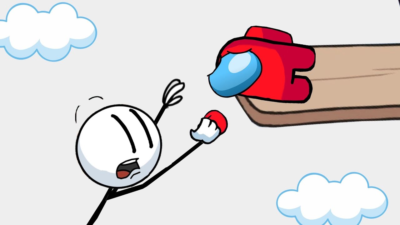 The Henry Stickmin Gameplay - Among us Mini Ellie [Crying] Betrayed by ...