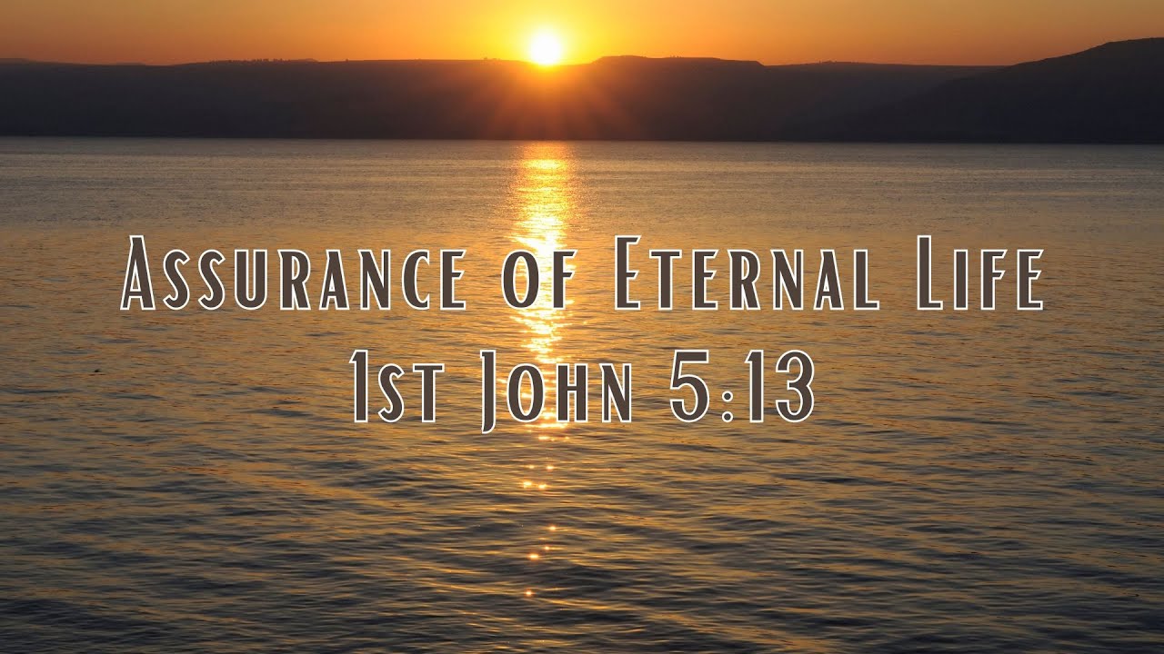 NBMCOG Morning Worship - Assurance of Eternal Life - YouTube