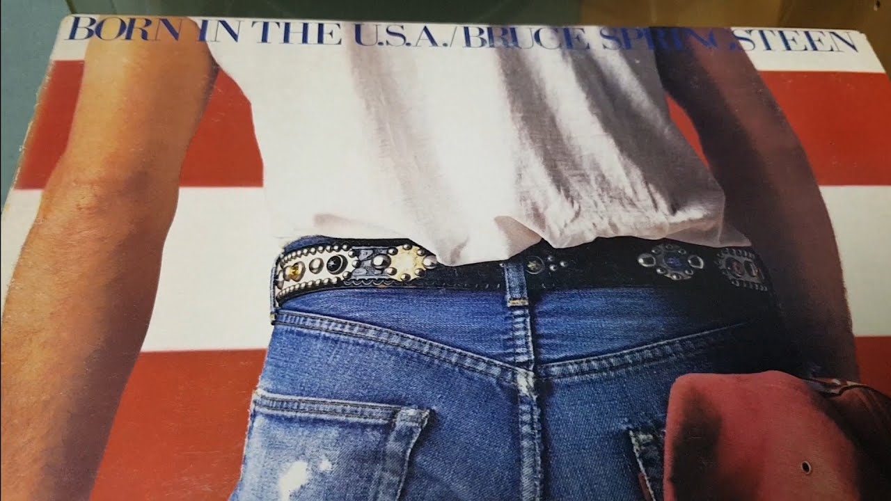 183) 20개의 그래미상을 수상한 Bruce Springsteen, 그의 최대 히트곡, Born in the USA를 LP로 ...