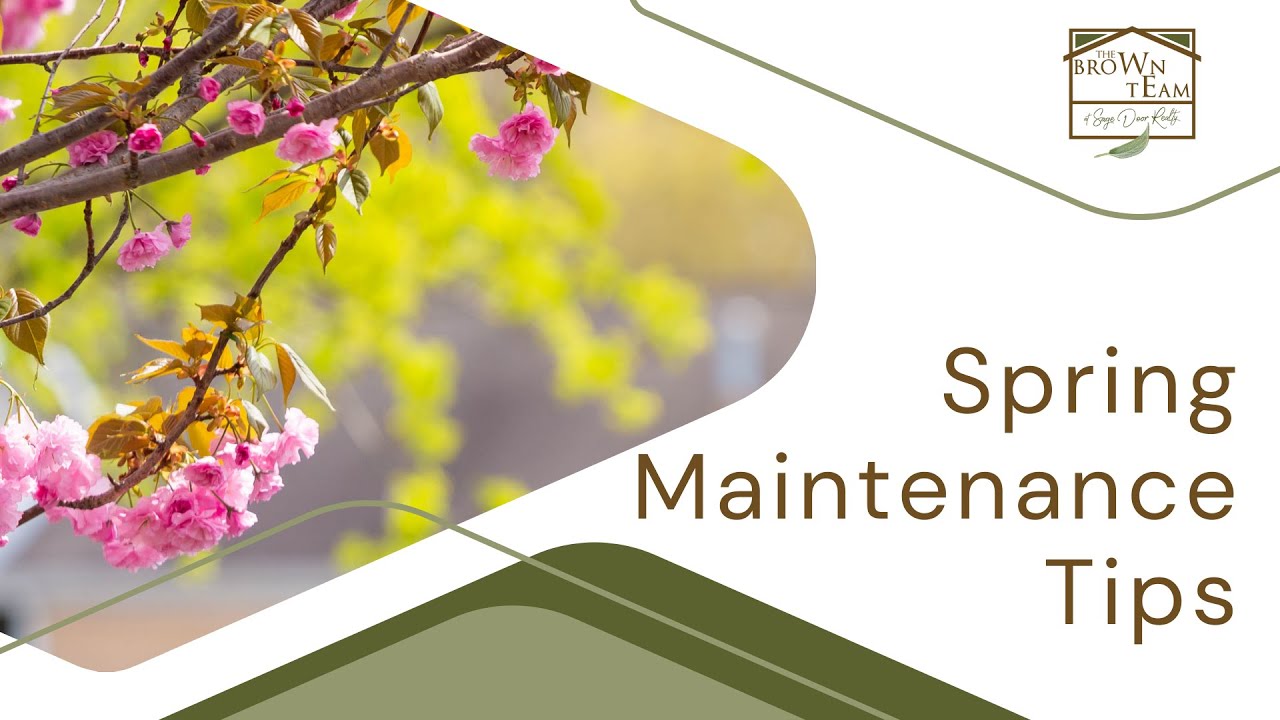 Spring Home Maintenance Tips - YouTube