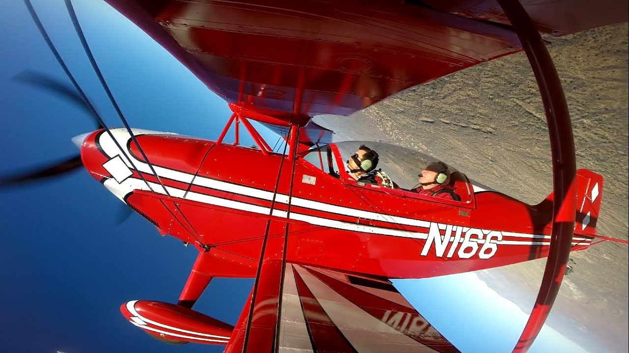 Pitts Special S2C Aerobatics - YouTube
