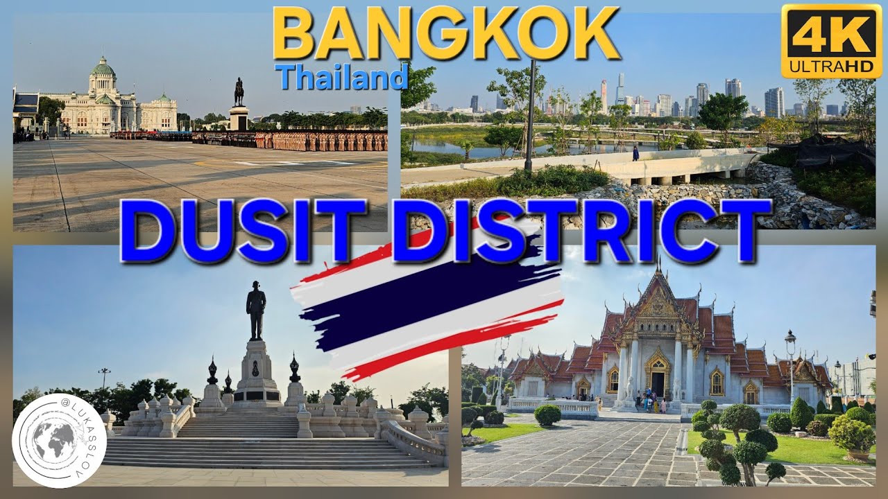 Bangkok - DUSIT DISTRICT walk - YouTube