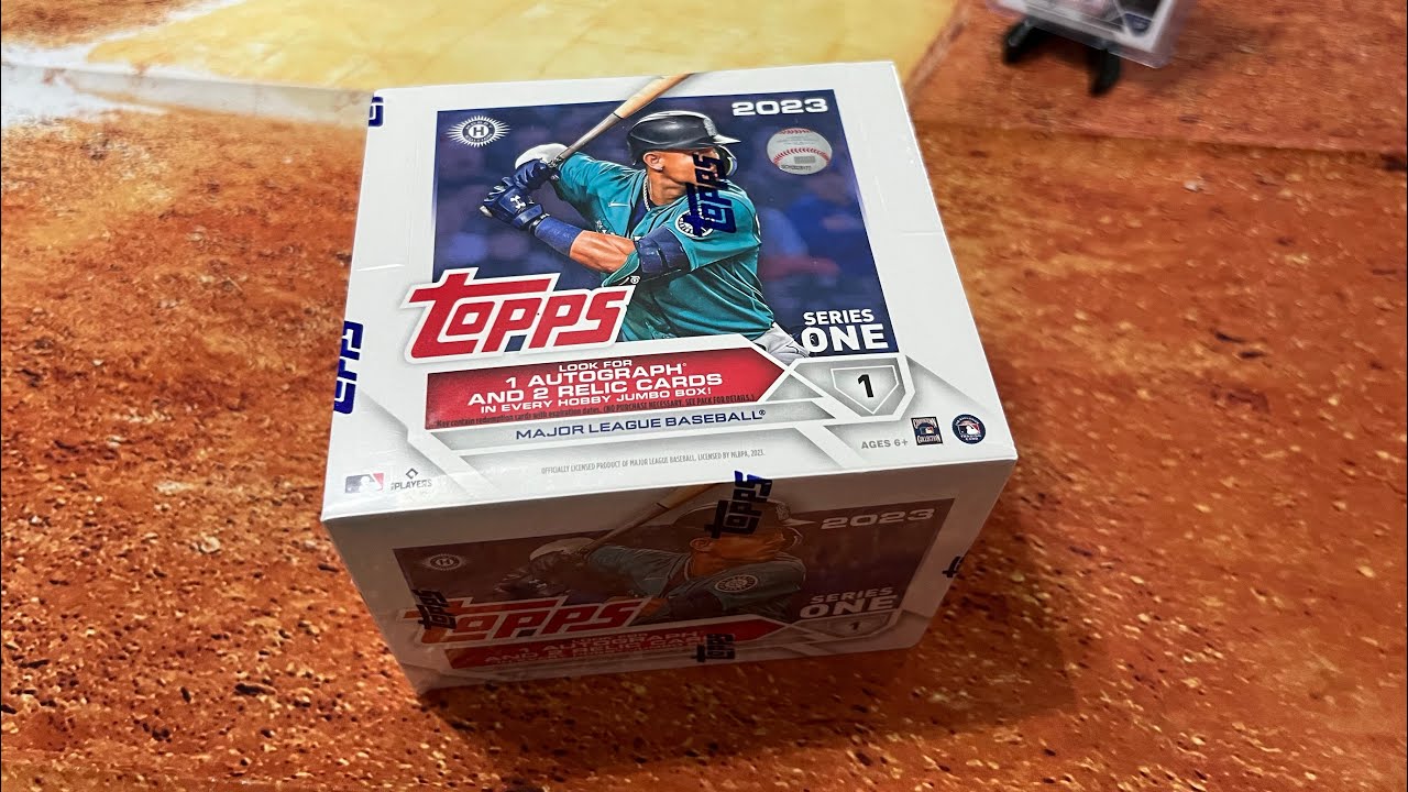 Great parallels and inserts in this 2023 Topps series 1 Jumbo box #5 ...