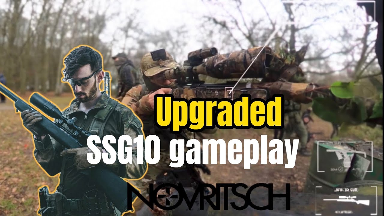 upgraded NOVRITSCH SSG10 with AAP01 carbine kit 4K - YouTube