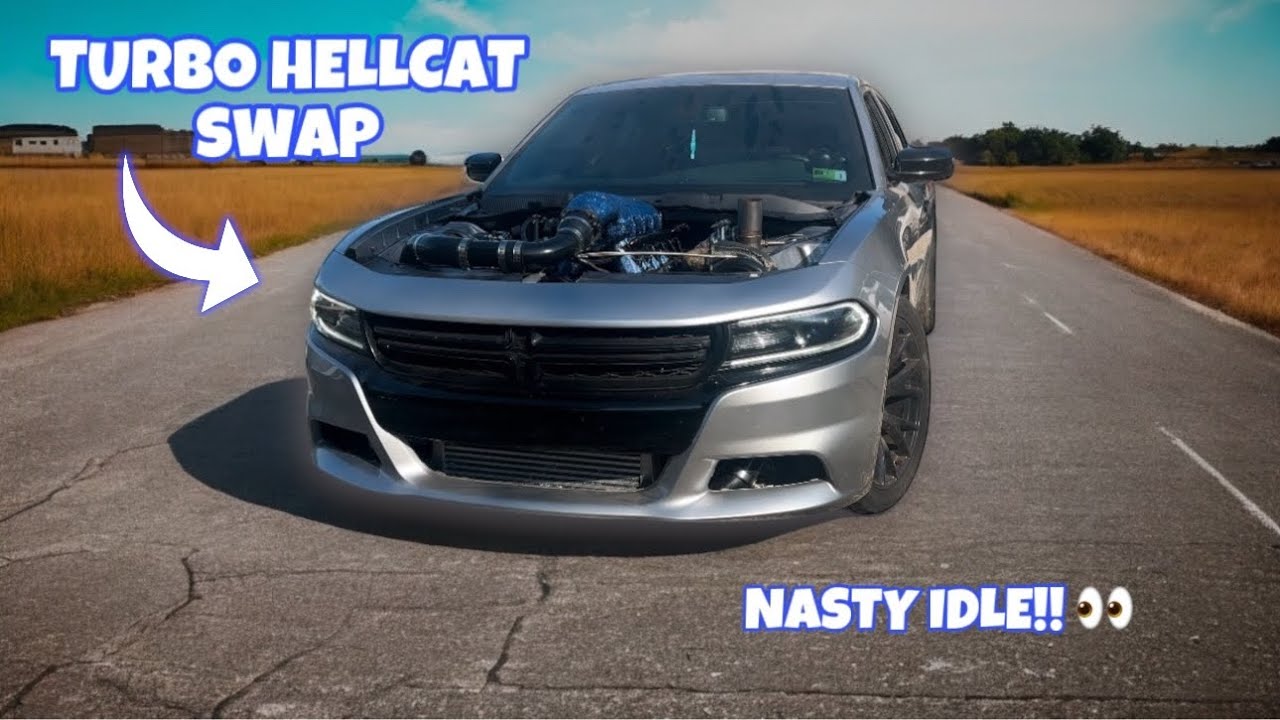 TURBO HELLCAT SWAP IDLE CLIP!! *NASTY* - YouTube