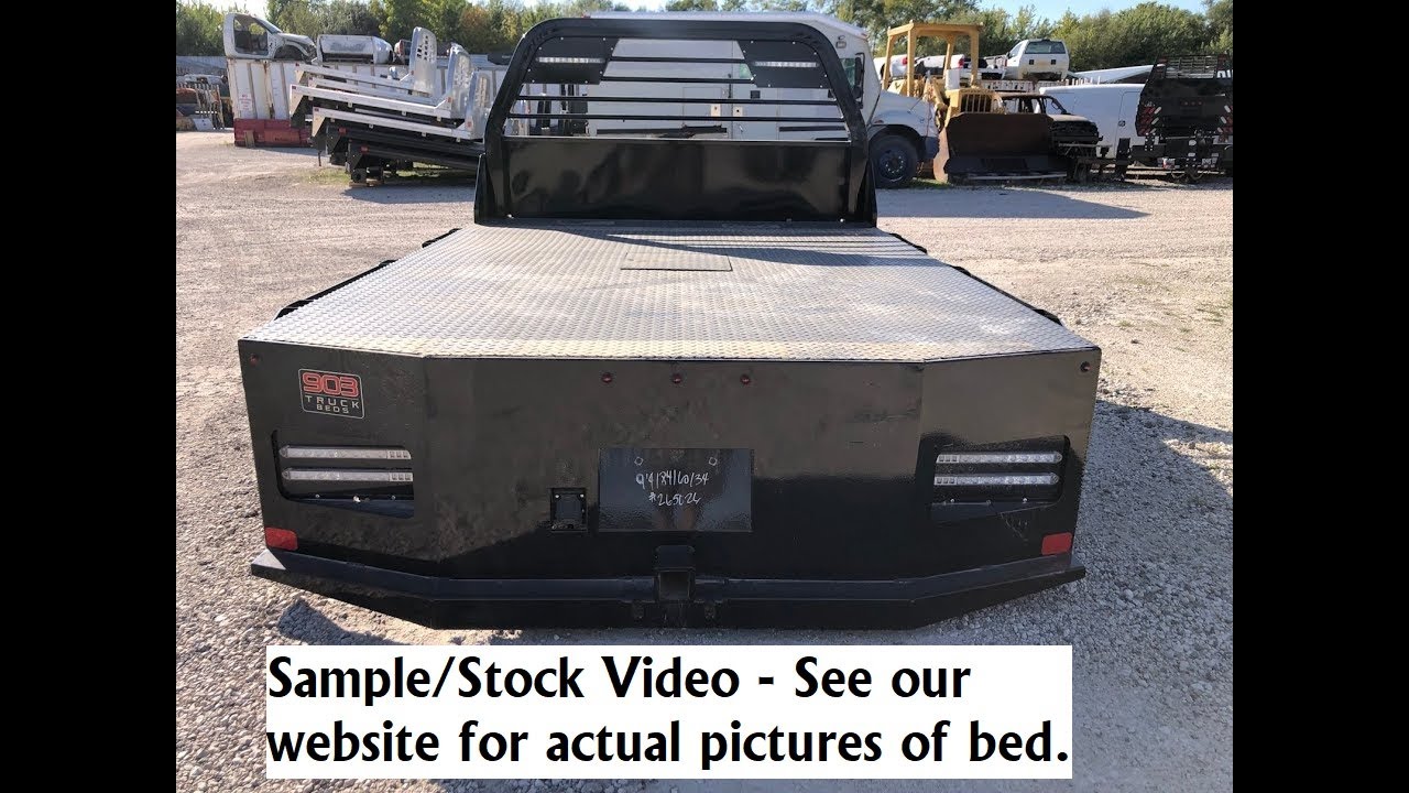 903 Truck Bed by Load Trail Walk around and close look at underside ...