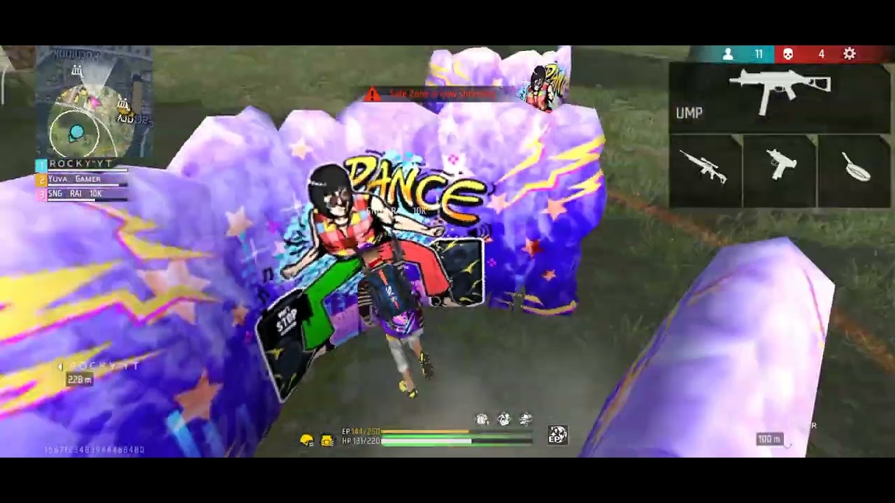 1vs 4 br game play - YouTube