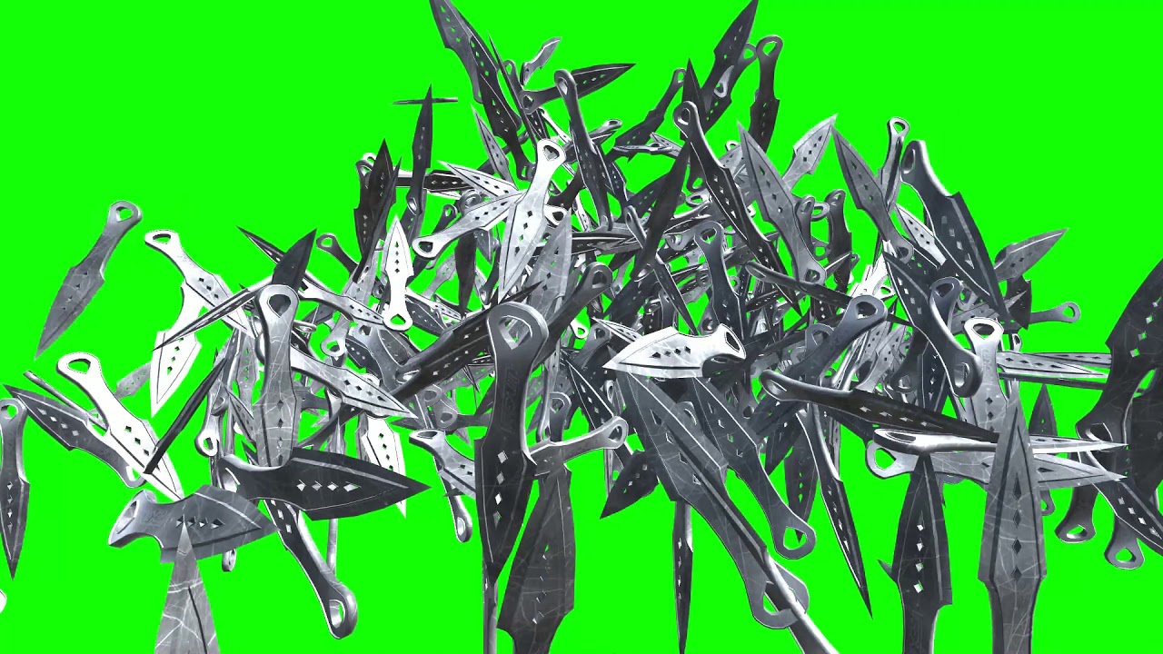 Apex Legends Awesome Falling Wraith Knives Green Screen - YouTube