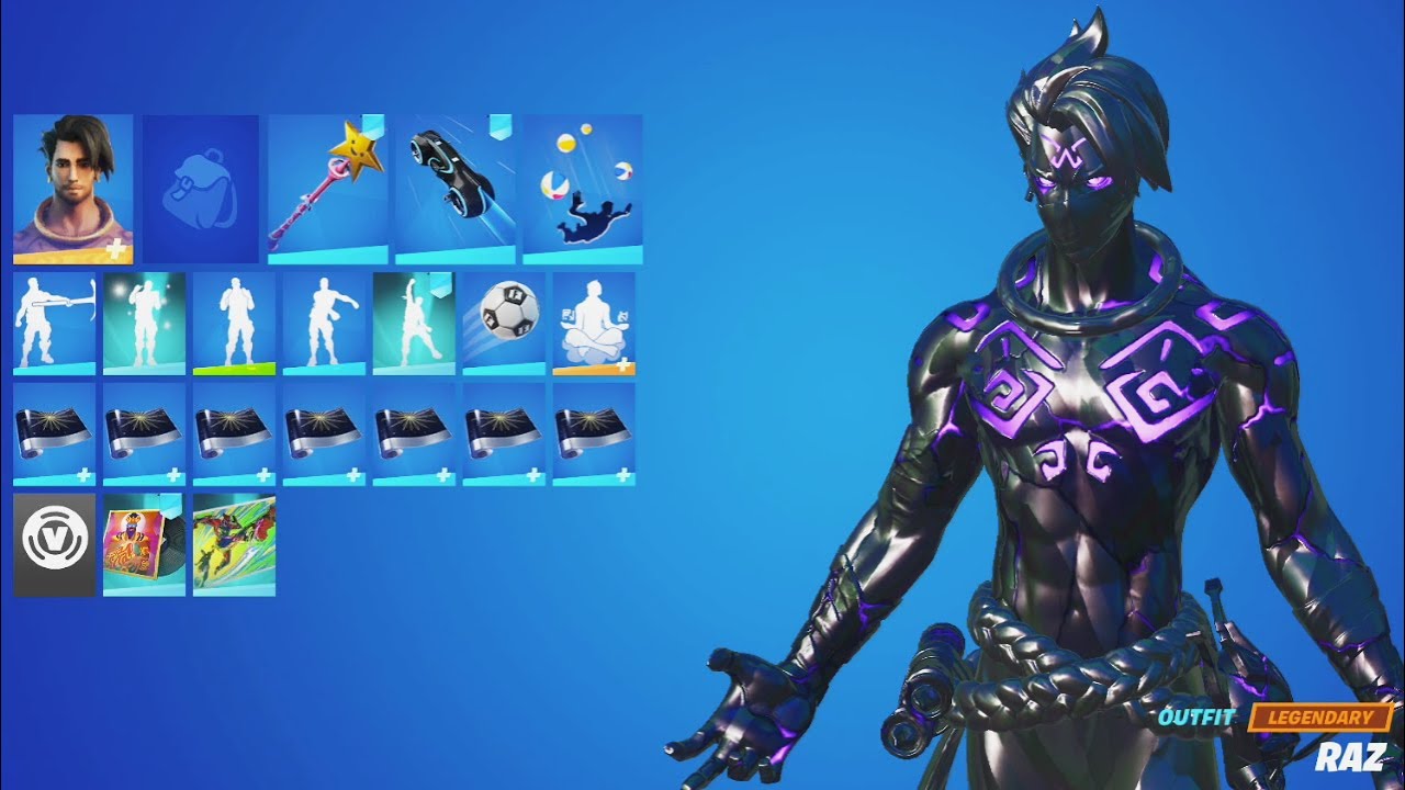 RUNIC RAZ Edit Style Showcase Unlocks at Level 180 in Fortnite Chapter ...
