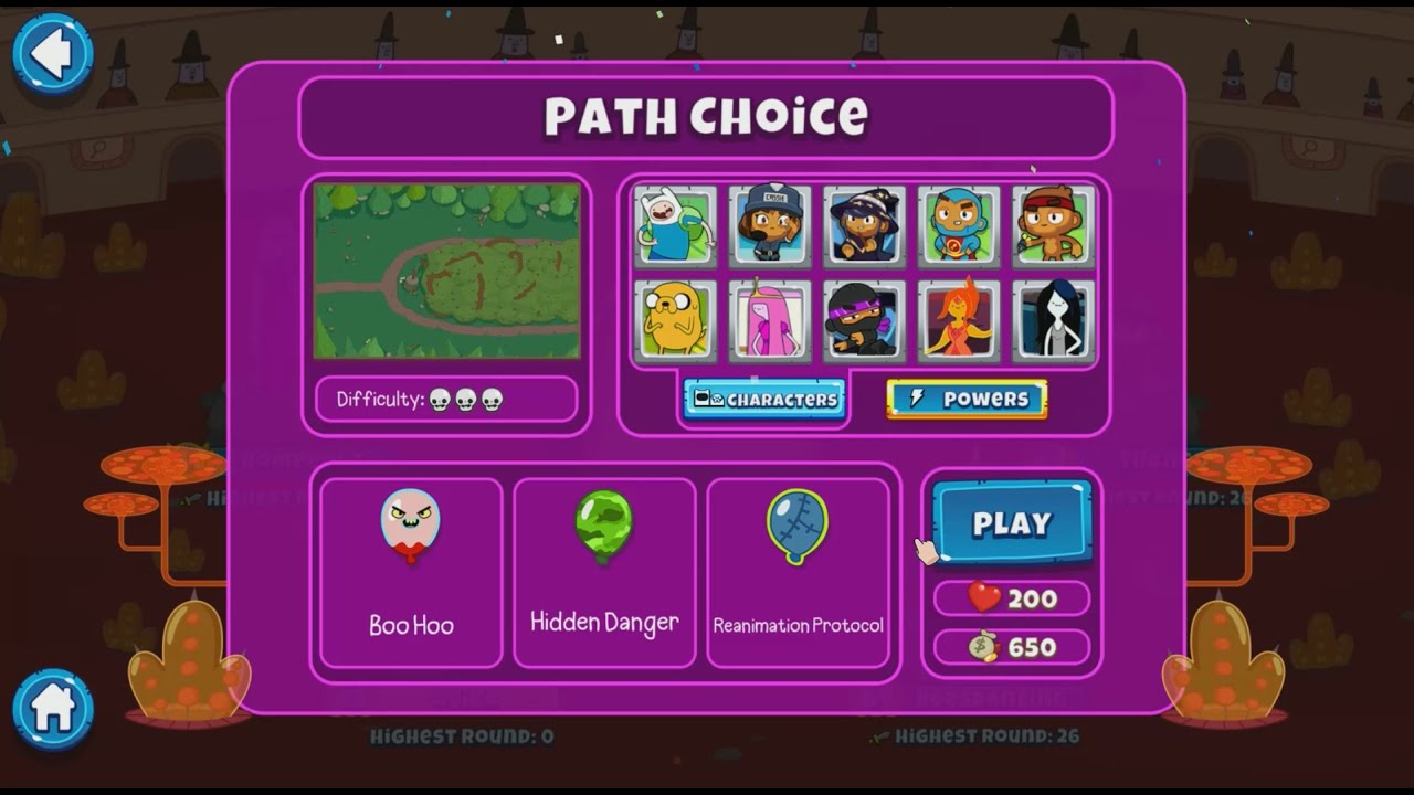 Bloons Adventure time TD | Martian Game | More camo, zombie and ghost ...